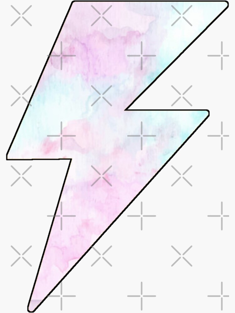 "Lightning bolt - aesthetic" Sticker for Sale by Photography-Art ...