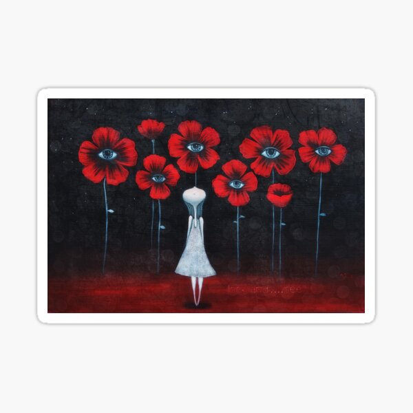 "Look and....see" Sticker for Sale by theArtoflOve | Redbubble