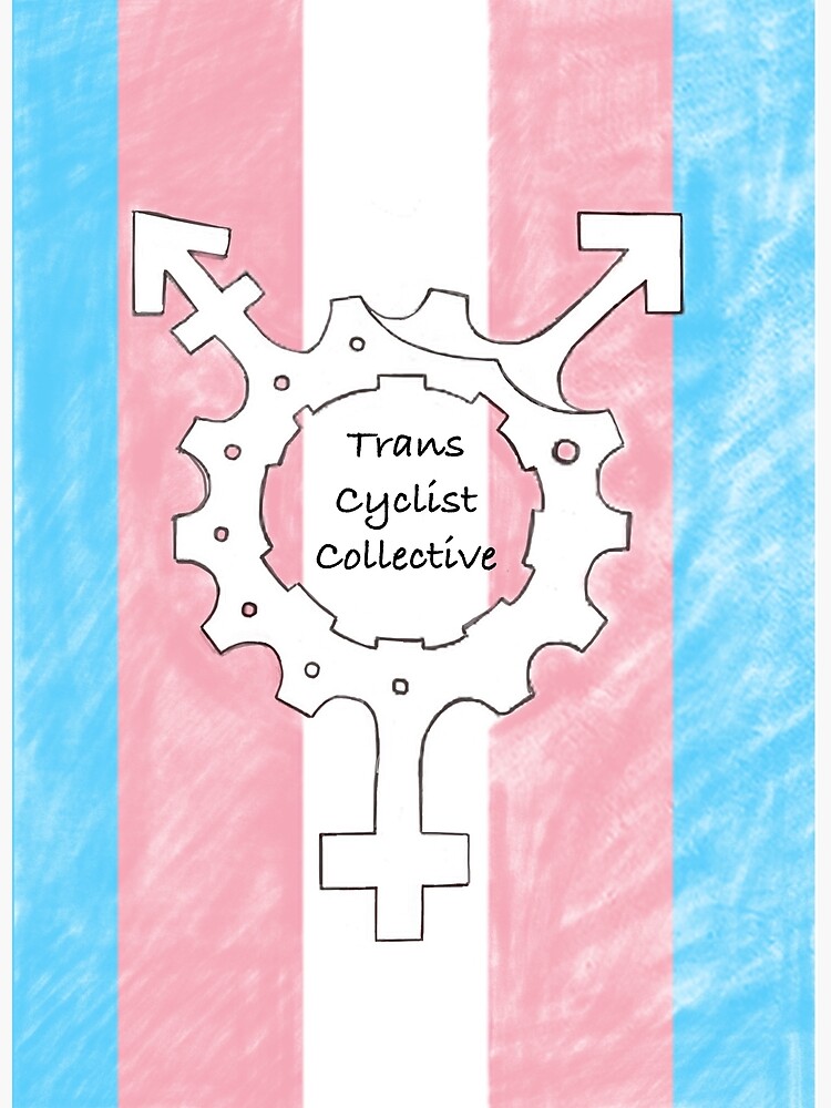 "Trans Cyclist Collective logo " Photographic Print for Sale by Seren ...