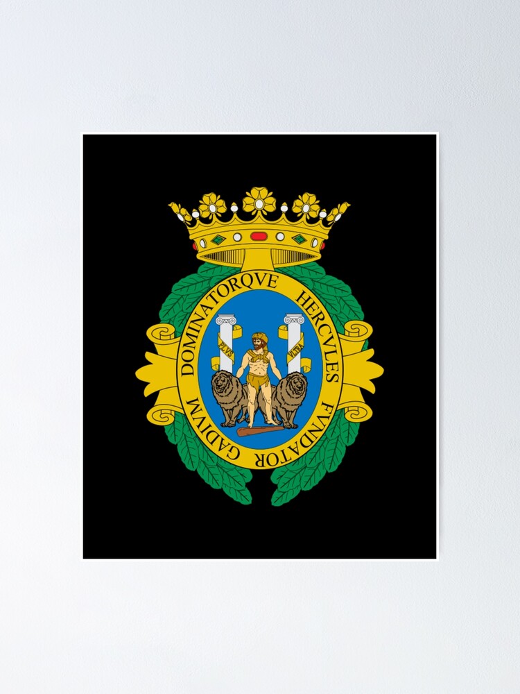"cadiz coat of arms" Poster for Sale by mikoala50 | Redbubble