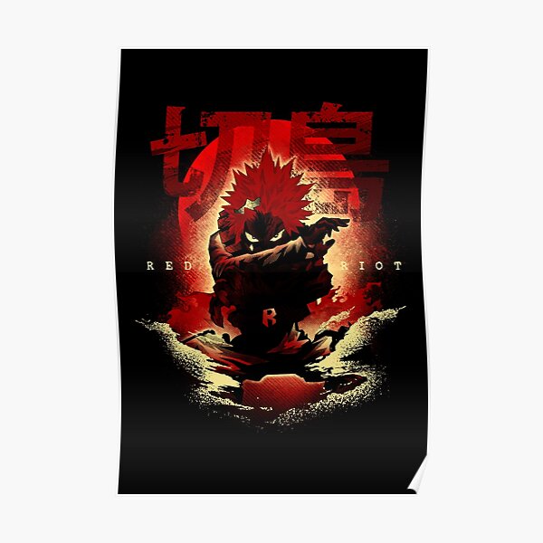 "Red Riot Born" Poster for Sale by ChrisDalida | Redbubble