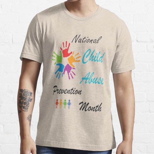 "National Child Abuse Prevention Month" T-shirt for Sale by catmintra ...