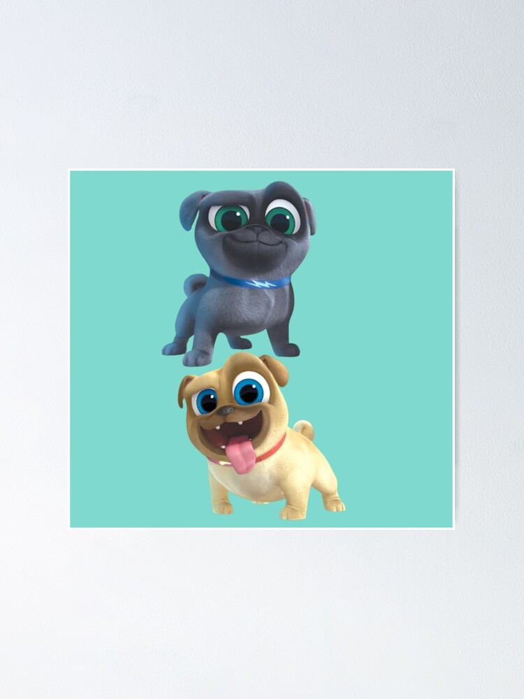 " bingo and rolly" Poster by Sbrz222 | Redbubble