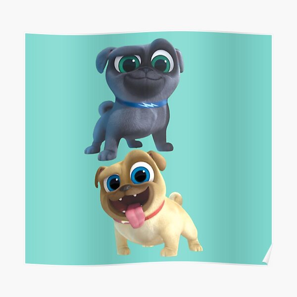 " bingo and rolly" Poster by Sbrz222 | Redbubble