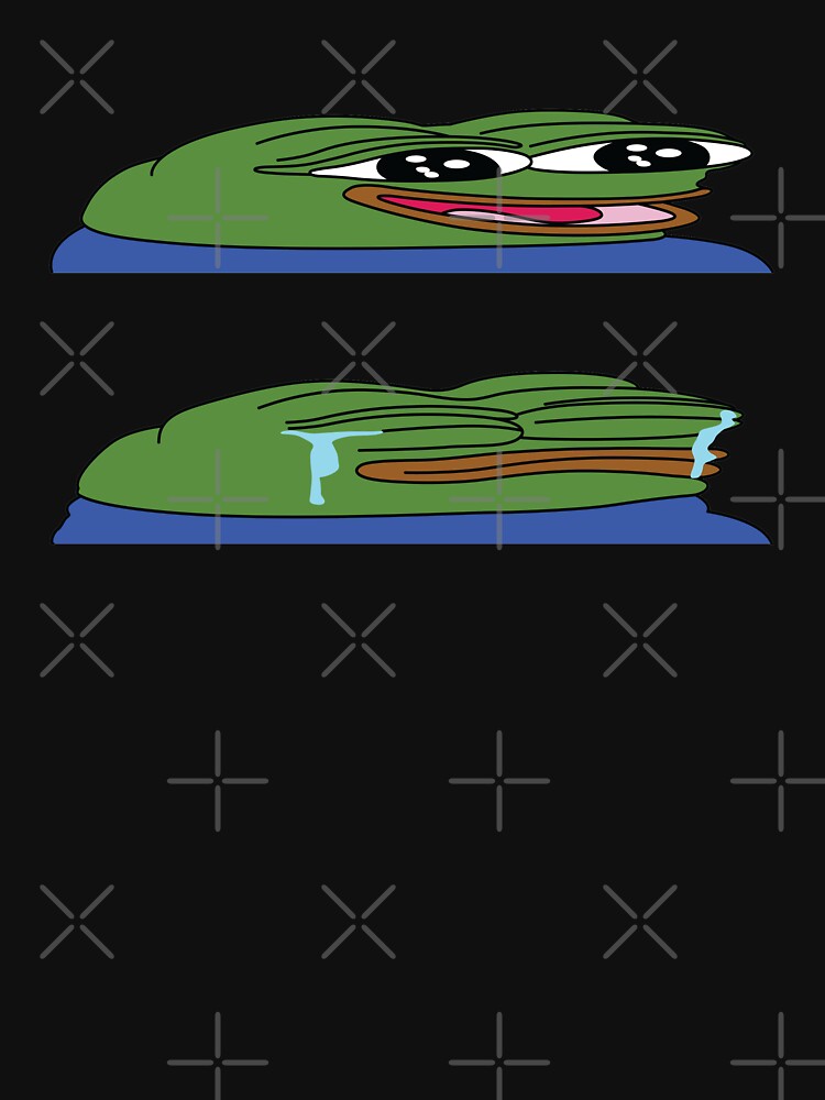 " widepeepoHappy and widepeepoSad Pack" T-shirt by OldDannyBrown ...