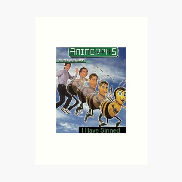"Animorphs meme" Art Print for Sale by CapriFun | Redbubble