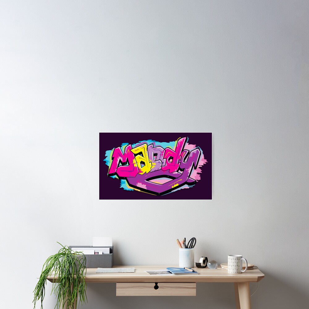 "Mandy Graffiti Name" Poster for Sale by NameGraffiti | Redbubble