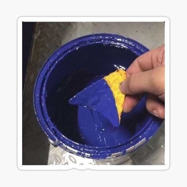 "Cursed Dorito Dip" Sticker for Sale by CapriFun | Redbubble