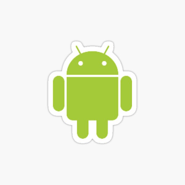 "Android logo" Sticker by SanatJha | Redbubble