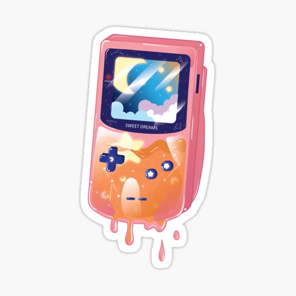"Cute Aesthetic Gaming Console" Sticker by MinthStudios | Redbubble
