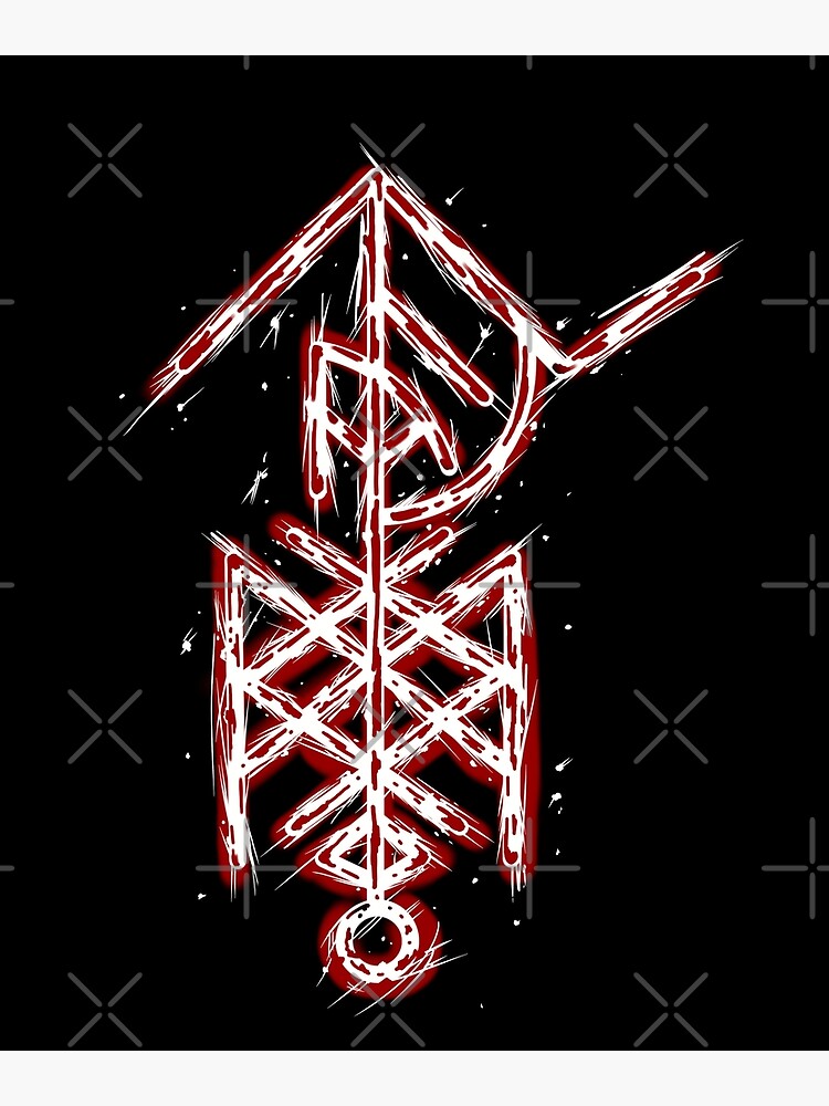 "Viking Symbol Norse Rune For Luck" Poster for Sale by Tatt-Hooligans ...