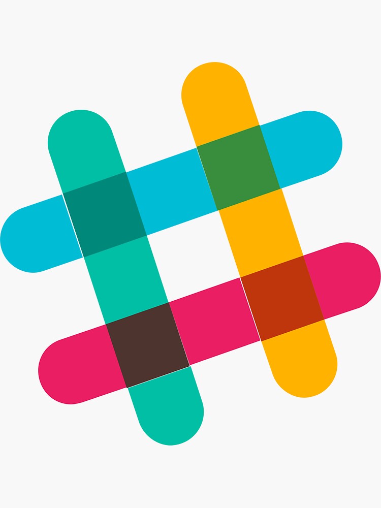 "Slack Old Logo" Sticker for Sale by Artinkshop | Redbubble