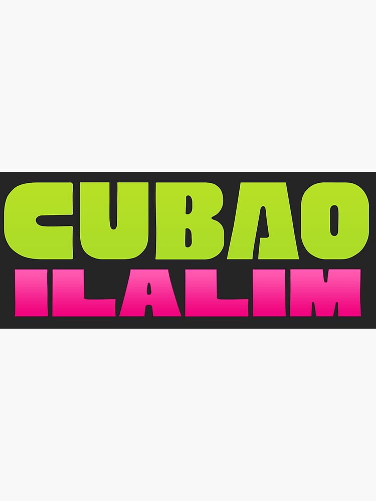 "Filipino Travel Sign Cubao Ilalim" Sticker for Sale by jizdeortega ...