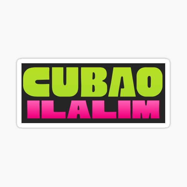 "Filipino Travel Sign Cubao Ilalim" Sticker for Sale by jizdeortega ...