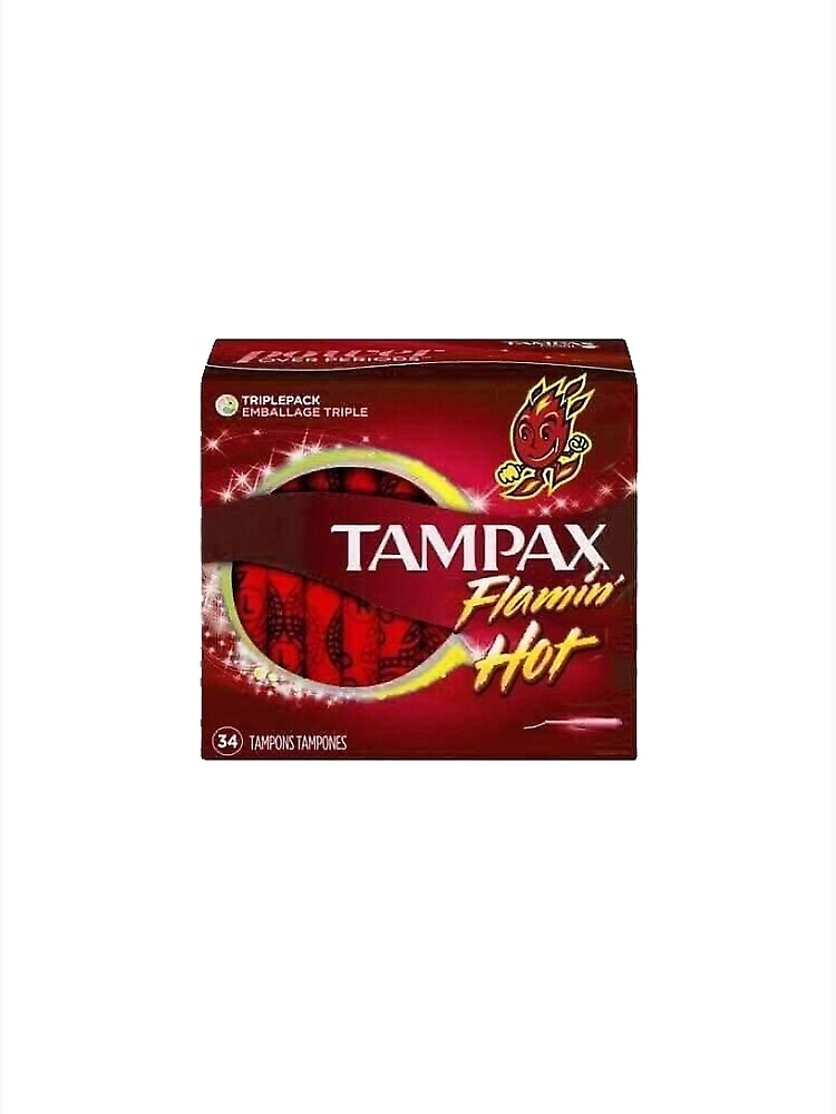 "Flamin Hot Tampax" Poster for Sale by CapriFun | Redbubble