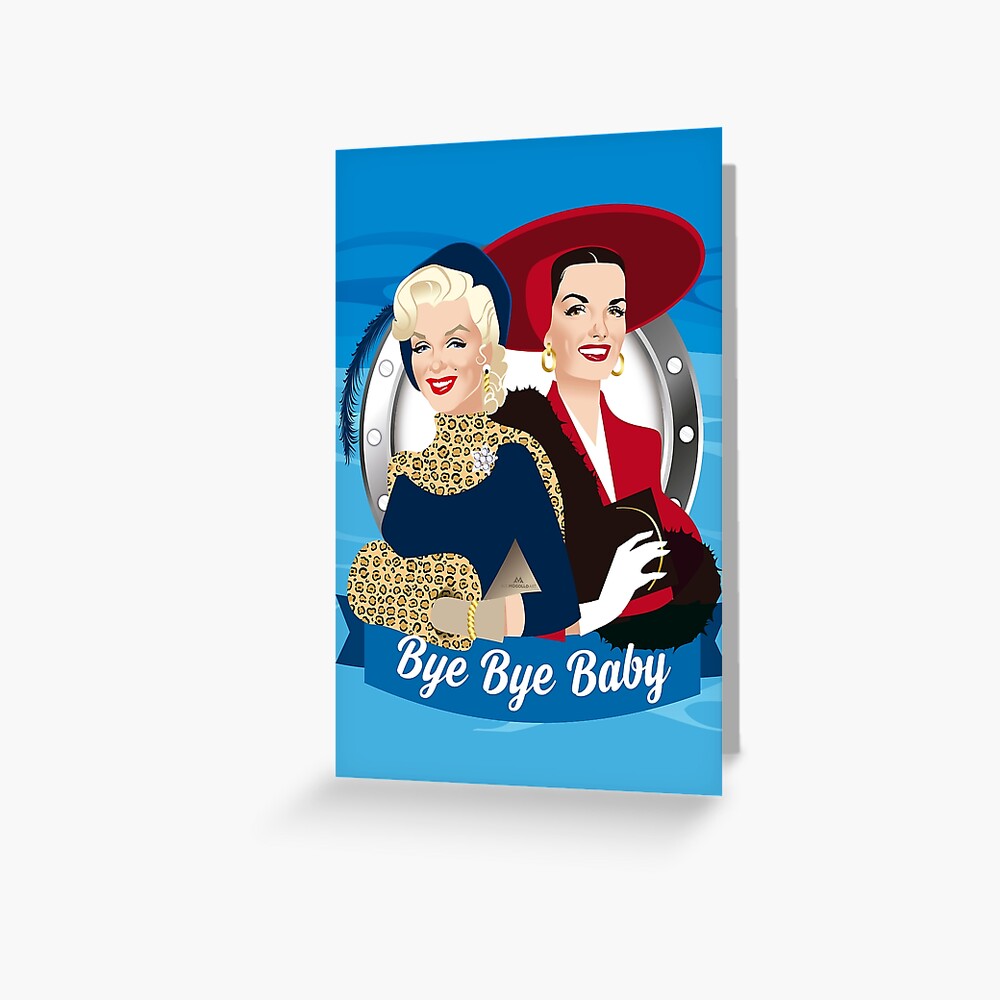 "Bye bye baby" Greeting Card by AleMogolloArt | Redbubble