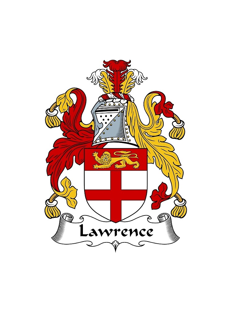 "Lawrence Coat of Arms / Lawrence Family Crest" Graphic T-Shirt for ...