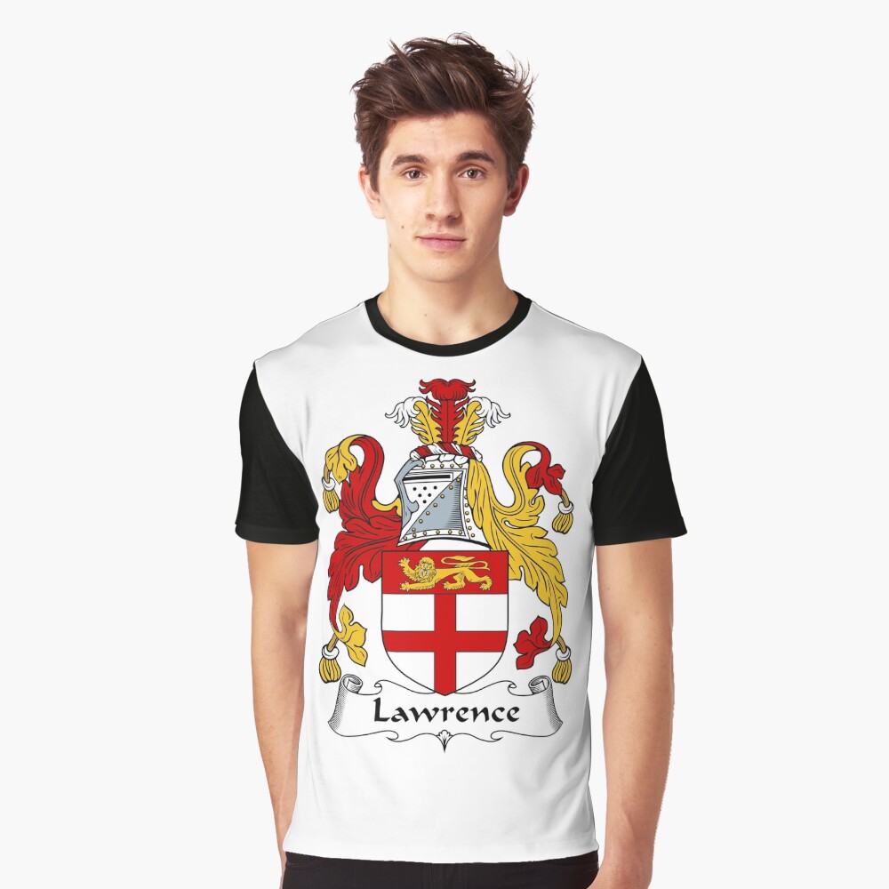 "Lawrence Coat of Arms / Lawrence Family Crest" T-shirt for Sale by ...