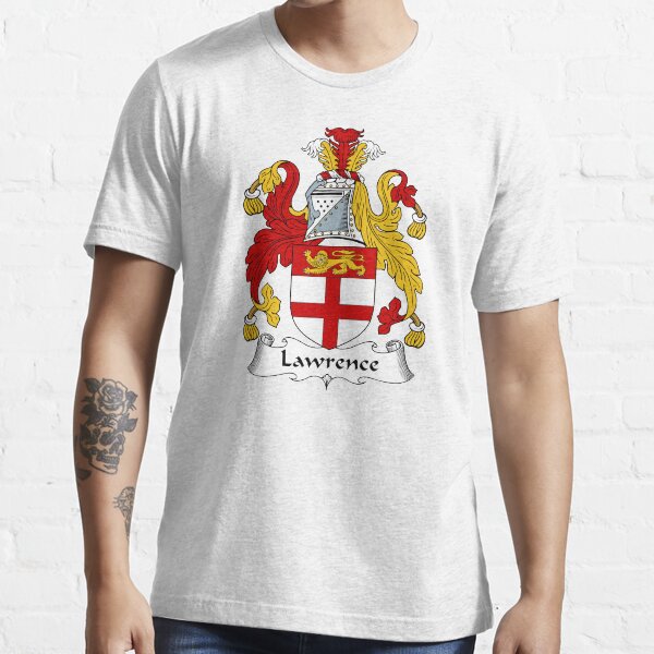 "Lawrence Coat of Arms / Lawrence Family Crest" T-shirt for Sale by ...