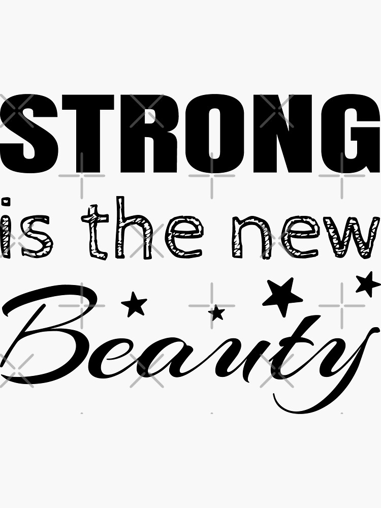 "Strong is the new beauty, Inspirational quote, Fitness, Workout ...