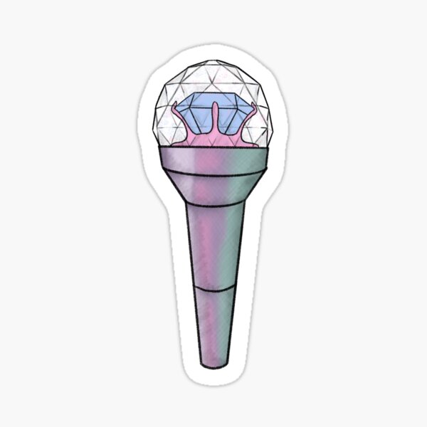 "Seventeen Lightstick" Sticker for Sale by TesiDraws | Redbubble