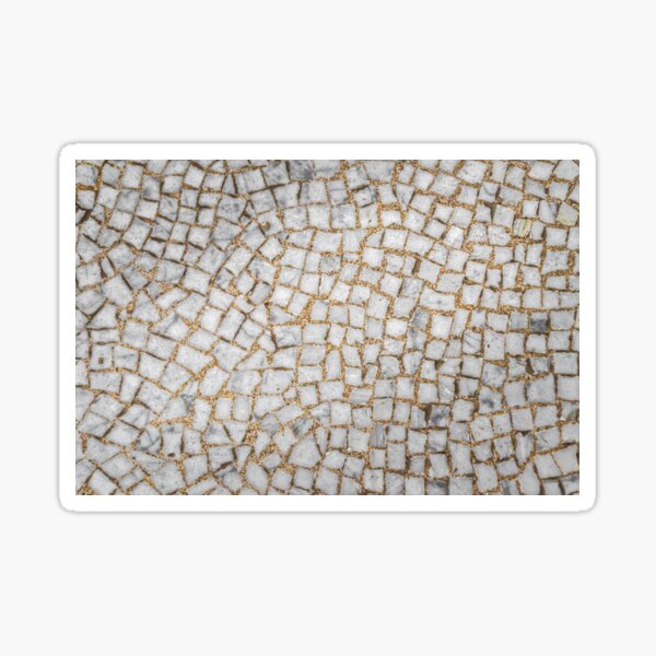 "Ancient Greek Marble Mosaic Pattern Tiles" Sticker by ClassicalGreece ...
