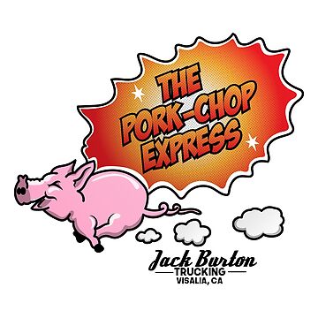 "The Pork Chop Express" Sticker for Sale by edcarj82 | Redbubble