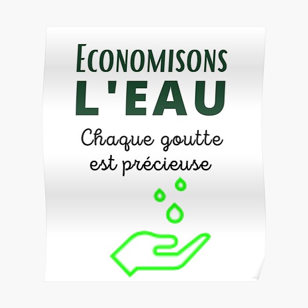 Save Every Precious Drop Of Water Diagram "let's Save Water,