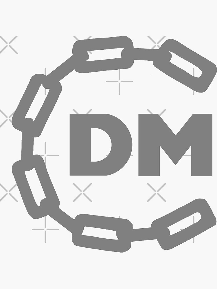 "DM4" Sticker for Sale by sidefx88 | Redbubble