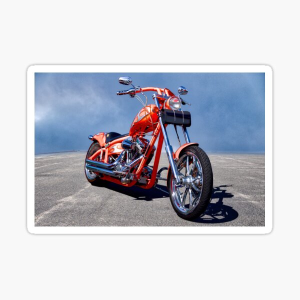 "Chill'n Chopper I HDR" Sticker for Sale by DaveKoontz | Redbubble