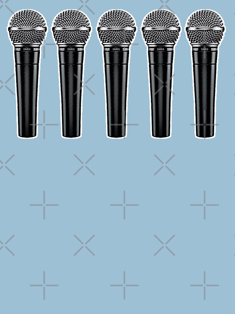 "5 MICS" T-shirt by SOLSKETCHES | Redbubble