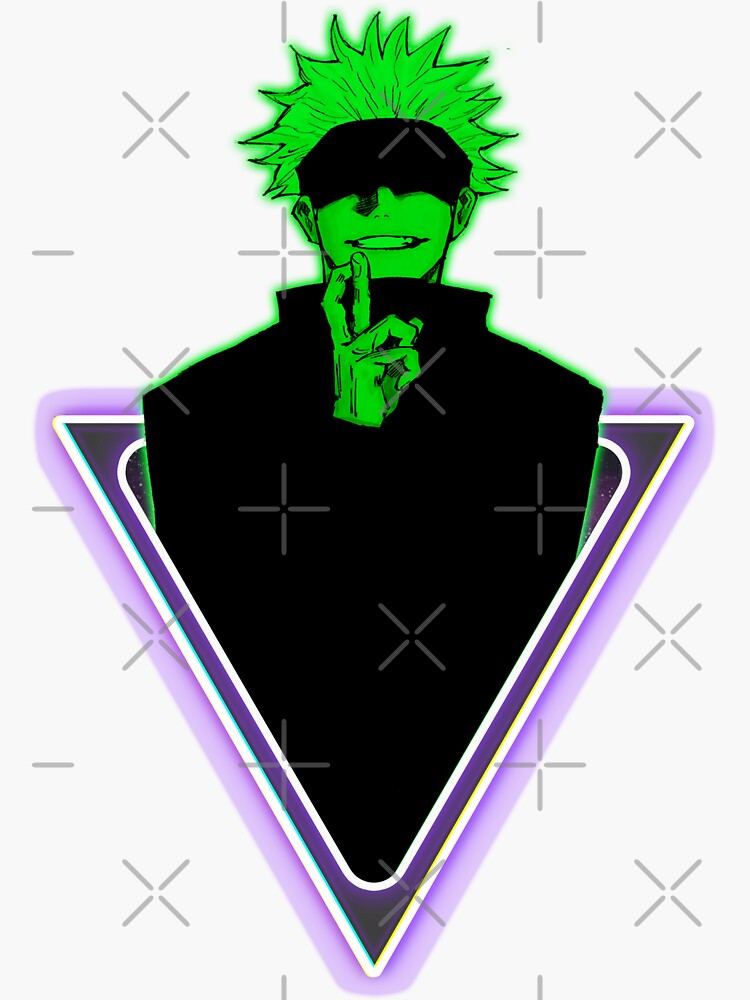 Pegatina «Jujutsu Kaisen - Satoru Gojo Infinity» de alvinsans | Redbubble