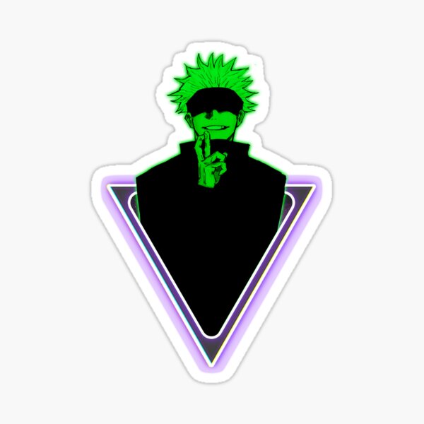"Jujutsu Kaisen - Satoru Gojo Infinity" Sticker for Sale by alvinsans ...