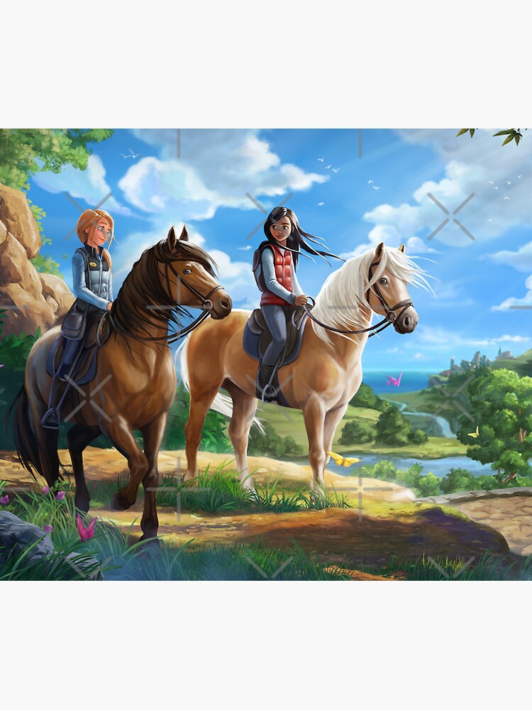 "Horse - Star Stable" Sticker by dualogy | Redbubble