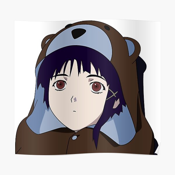 Lain Iwakura Posters | Redbubble