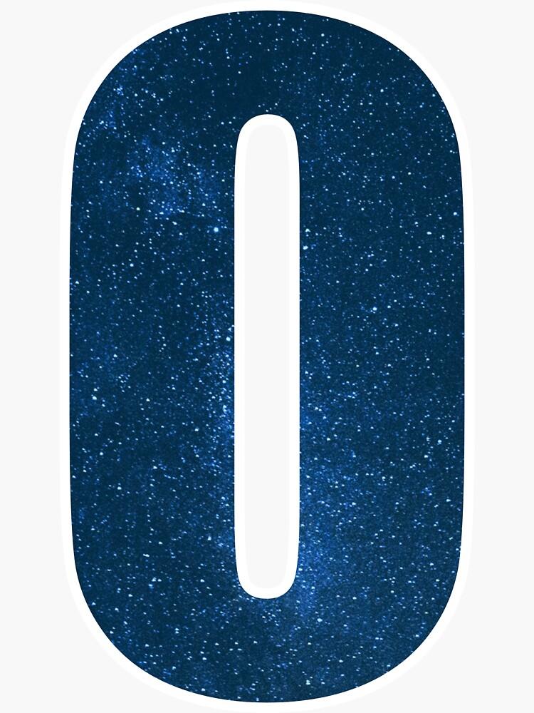 "Letter O - Stars in the Sky Monogram Art" Sticker for Sale by dylanxh ...