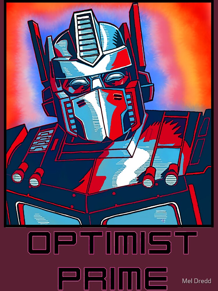 "Optimist Prime!" T-shirt for Sale by meldredd | Redbubble ...