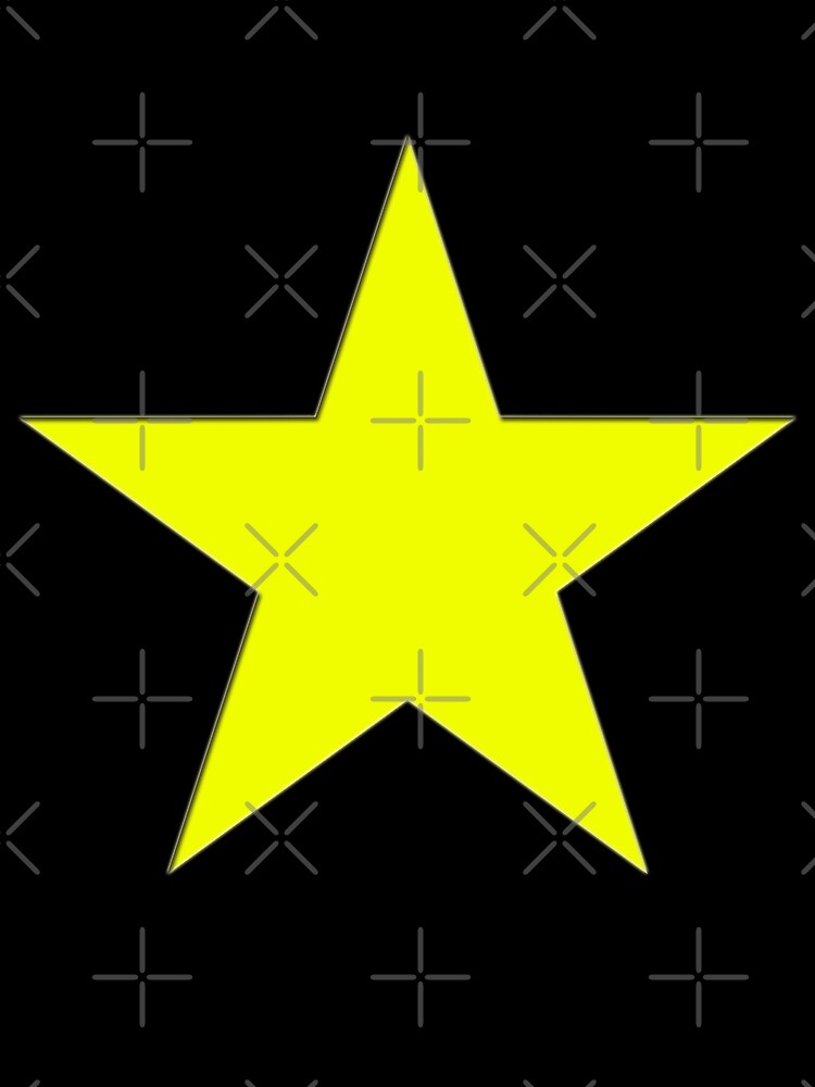 "Simple Yellow Star" Poster for Sale by Passengers | Redbubble