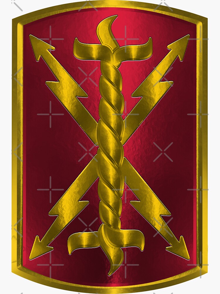 "17th Field Artillery Brigade “Thunderbolt”" Sticker for Sale by ...