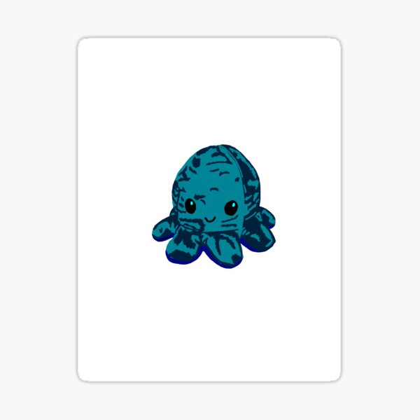 "Blue octopus" Sticker by starkkj2201 | Redbubble