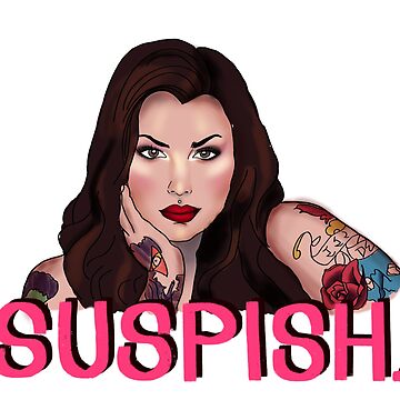 "SUSPISH BAILEY" Sticker for Sale by Danimcorrie | Redbubble