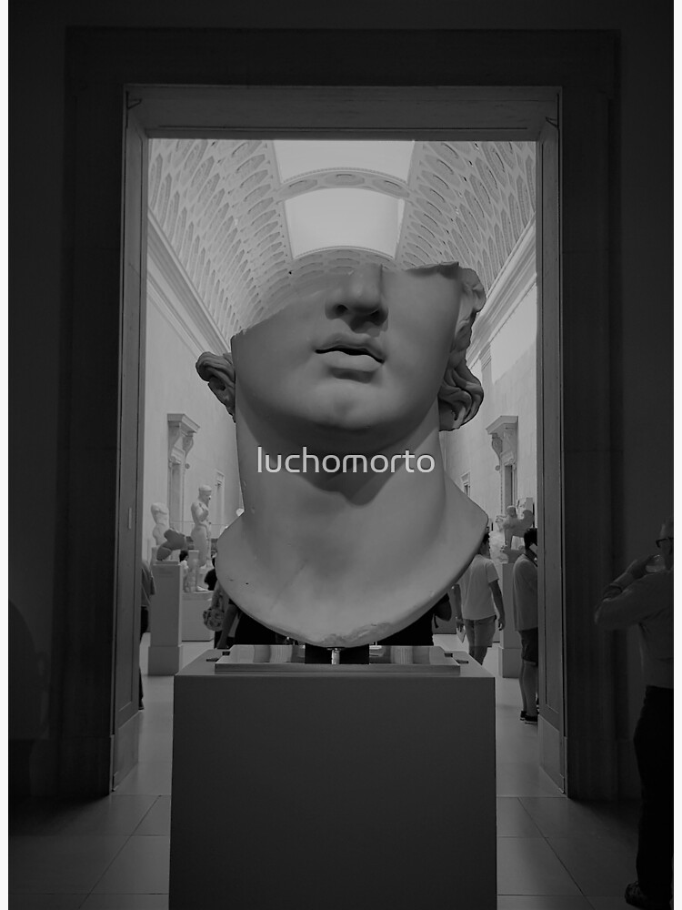 "Half Head" Poster by luchomorto | Redbubble