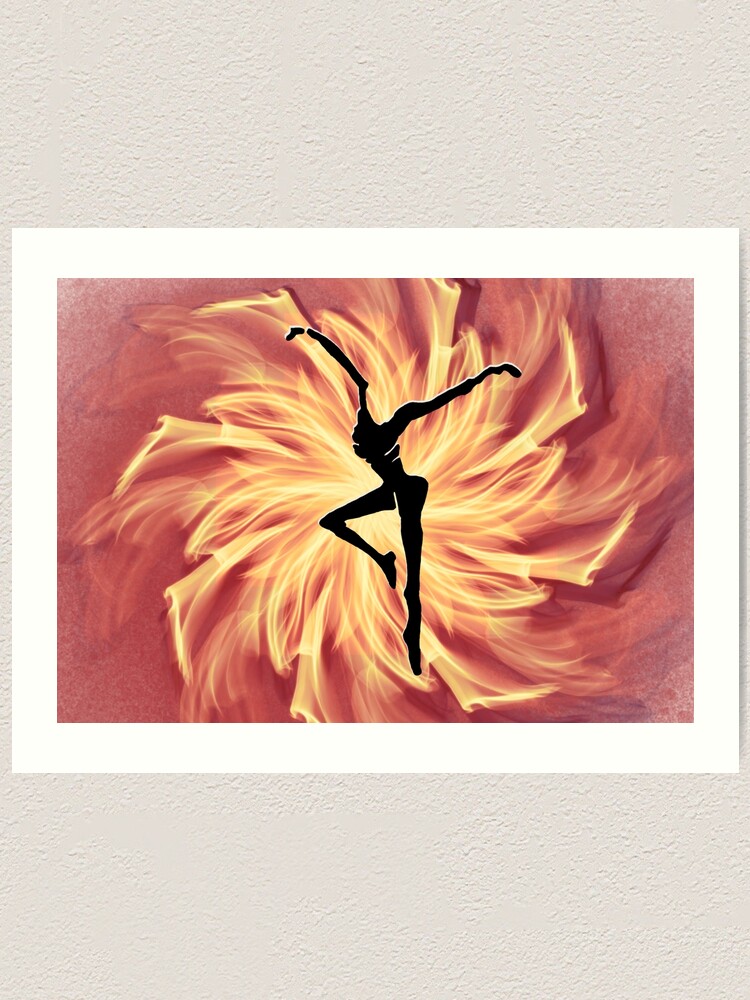 "DMB Fire Dancer" Art Print for Sale by nprete | Redbubble