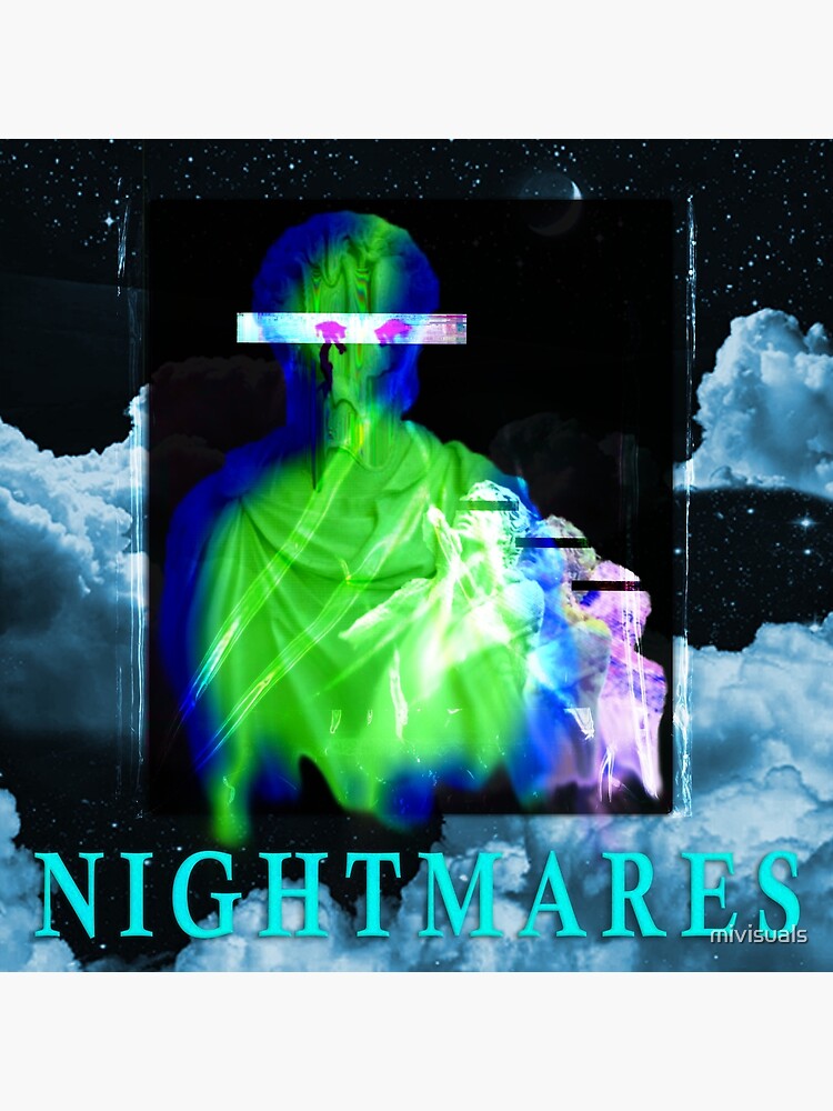 "Nightmares" Poster by mivisuals | Redbubble