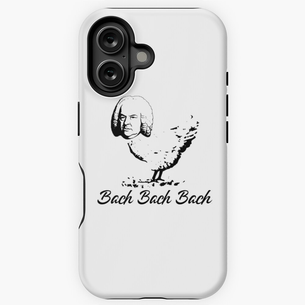 "Bach Bach Bach" Sticker for Sale by metin1331 | Redbubble
