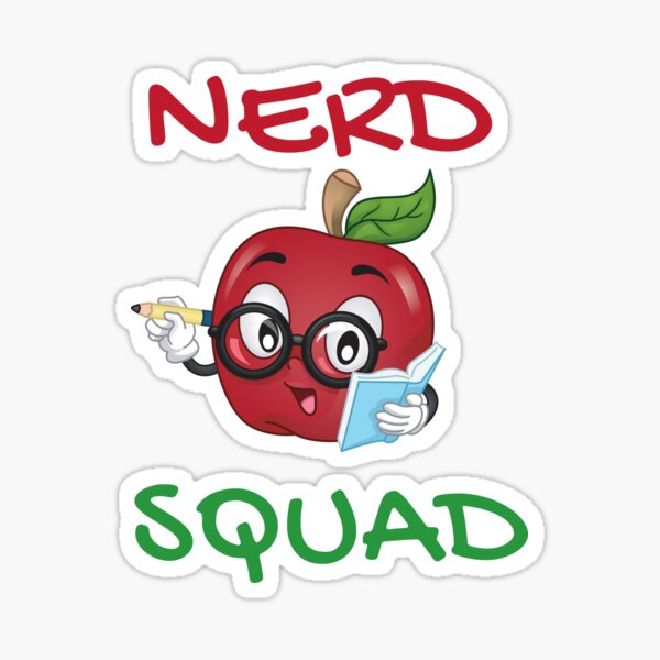 "Nerd Squad" Sticker for Sale by Trendi61 | Redbubble