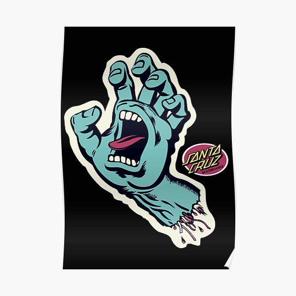 Screaming Hand Posters | Redbubble