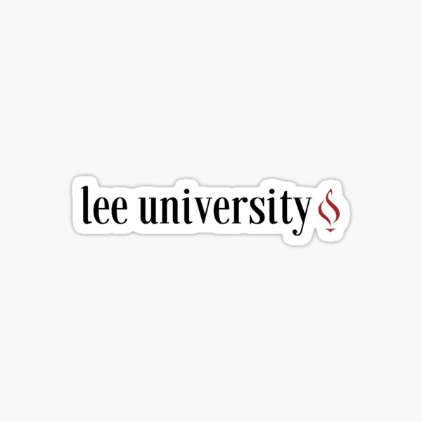 "Lee University Sticker" Sticker for Sale by MGT002 | Redbubble