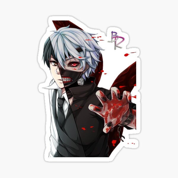 "Tokyo Ghoul Ken Kaneki" Sticker for Sale by GTIX09 | Redbubble