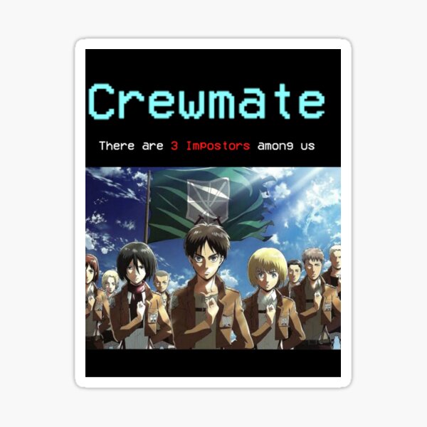 "AOT meme" Sticker for Sale by nicholi22 | Redbubble